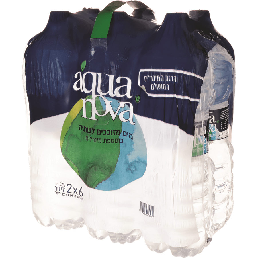 Aqua Nova Water - 6 x 2 liter – Shoppy Supermarket Israel