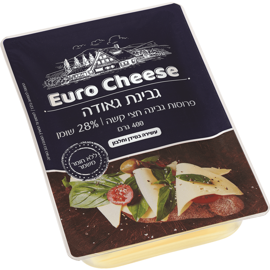 Cheese Sliced Gouda 28-30% – Shoppy Supermarket Israel