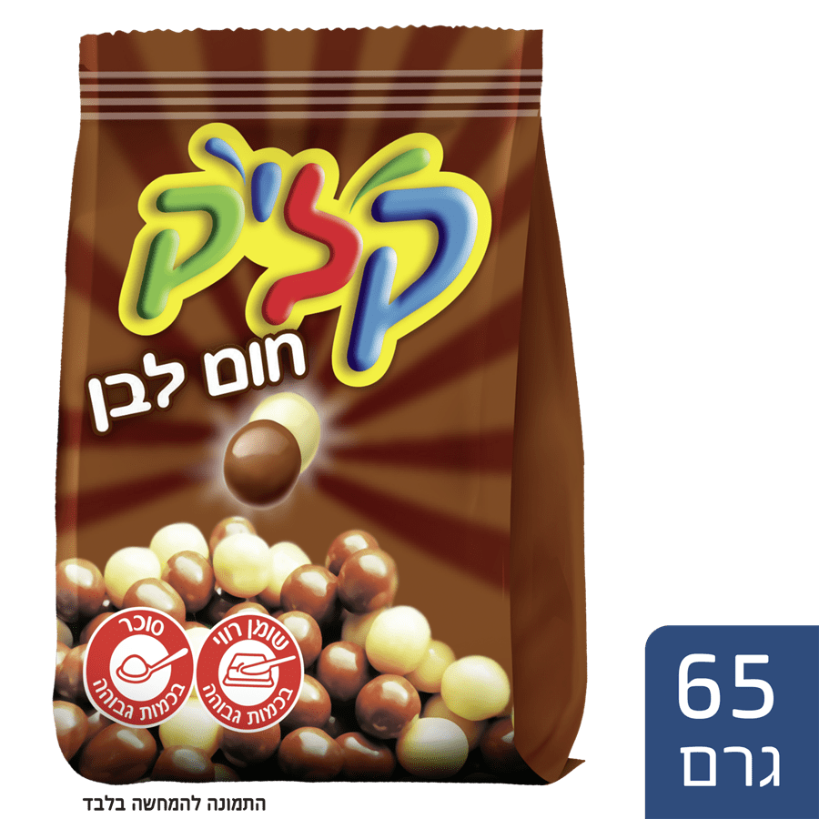 KLIK - Milk and White Chocolate Covered Snack – Shoppy Supermarket Israel