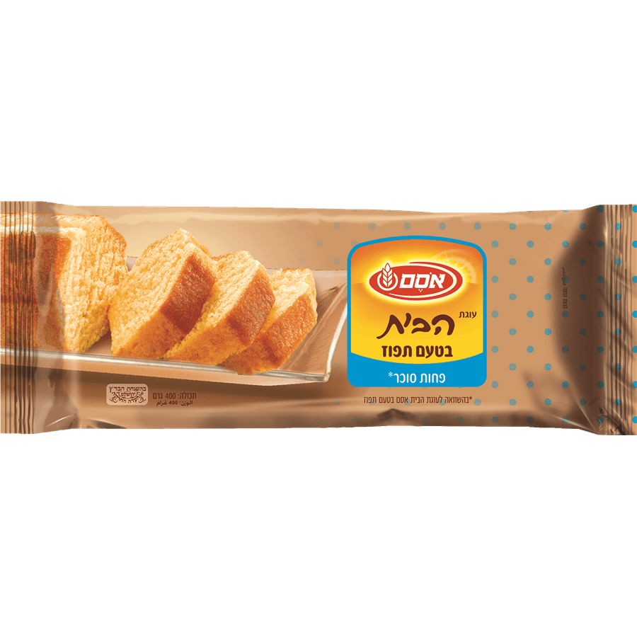 Osem Reduced Sugar Orange Sponge Cake – Shoppy Supermarket Israel