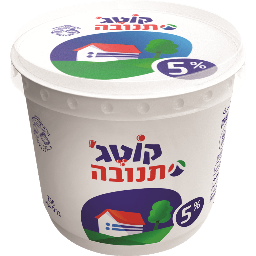 Tnuva Cottage Cheese 5% – Shoppy Supermarket Israel