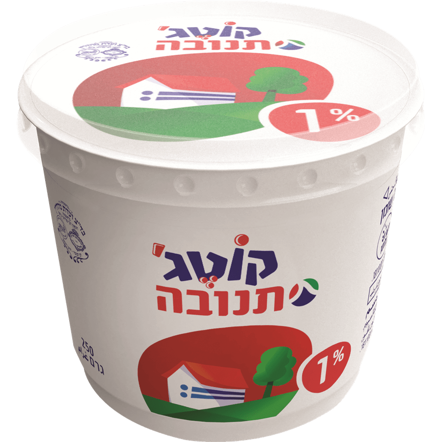 Tnuva Cottage Cheese 1% – Shoppy Supermarket Israel