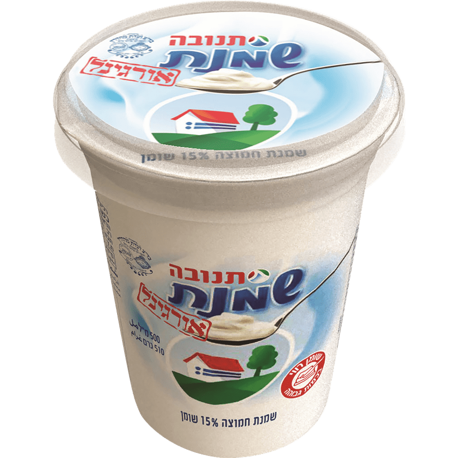 Tnuva Sour Cream 15% – Shoppy Supermarket Israel